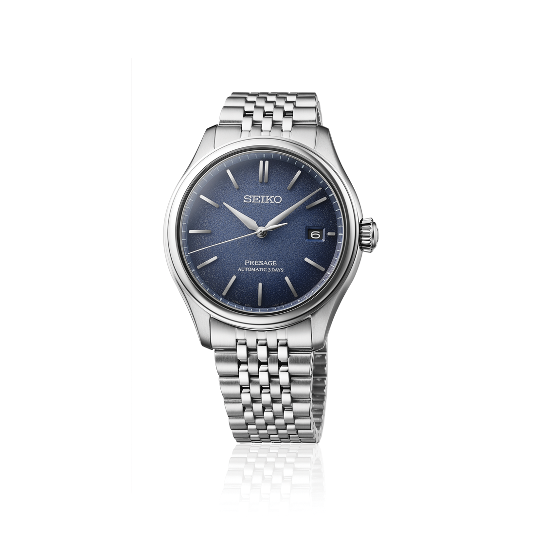 Seiko Presage Classic Series SS Blue Dial 10 BAR SPB525J1 – Juwelier Kremer